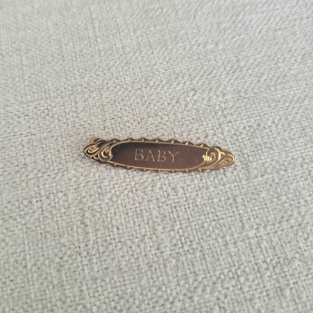 Antique 9ct Gold 'baby' Brooch | Victorian Jewelry - Etsy