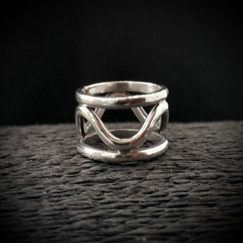 Chunky Rings / Statement Ring / Power Ring / Circle Ring / | Etsy