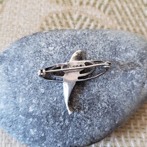 Vintage Sterling Silver Leaping Salmon Brooch by Jack Rae | Scottish ...