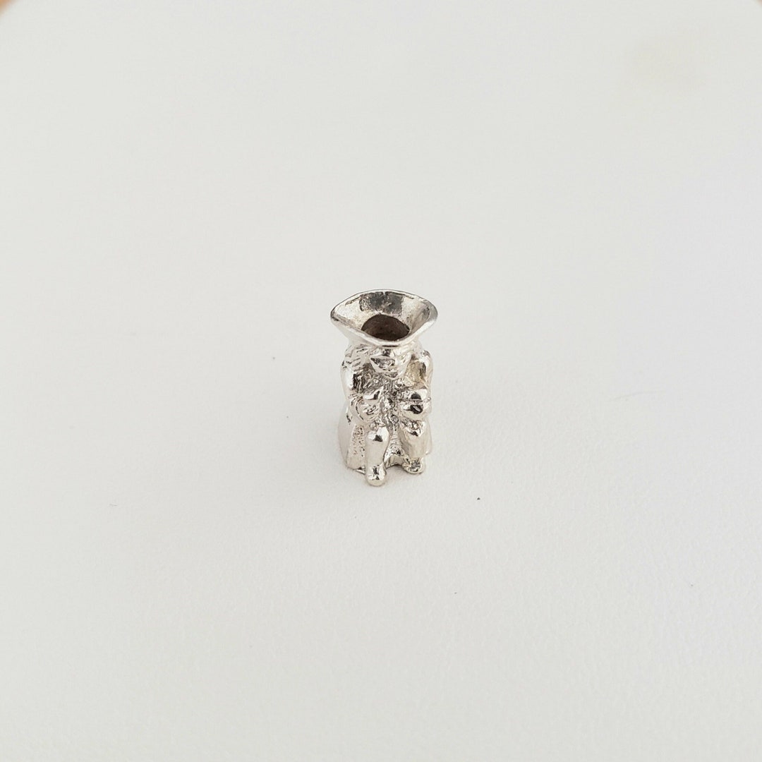 Vintage Sterling Silver Toby Jug Charm | Mid Century Jewelry - Etsy