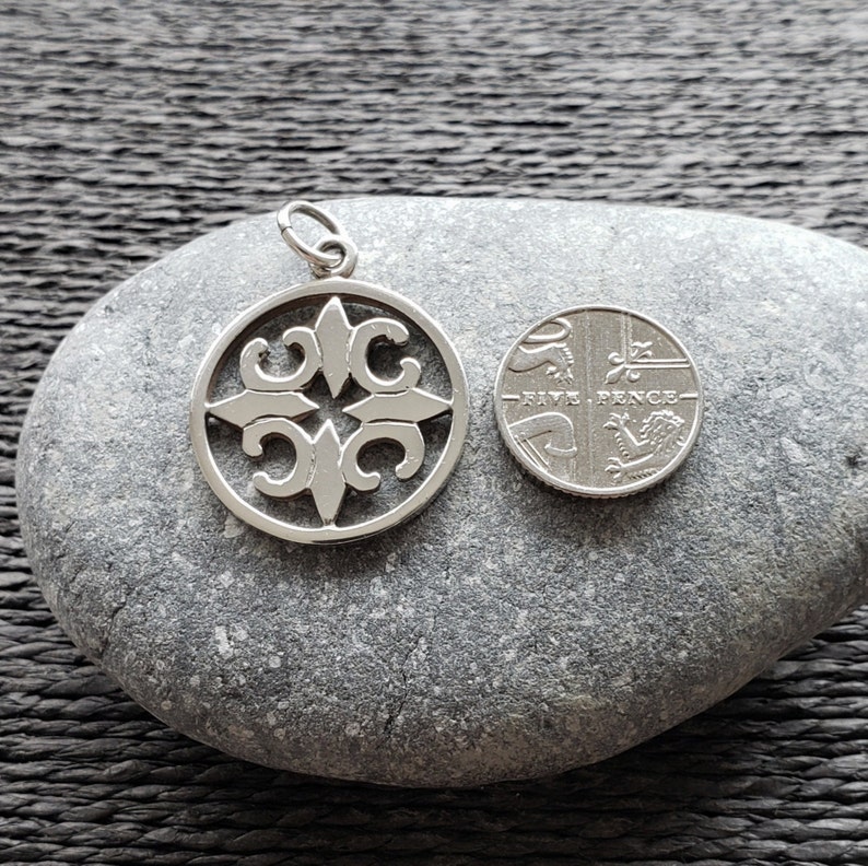 Vintage Sterling Silver St Magnus Cross Pendant by Malcolm - Etsy