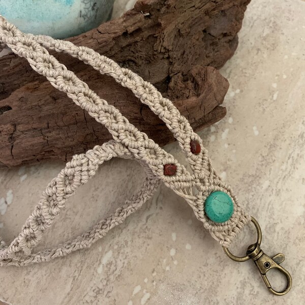 Hemp Lanyard - Etsy