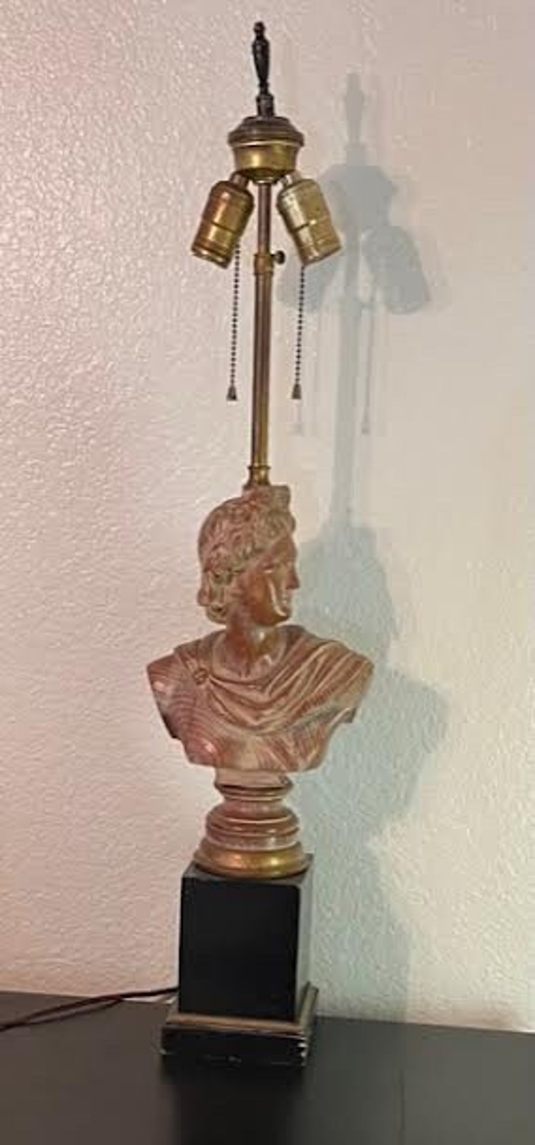 Fantastic Classical Wooden Bust Lamp - Etsy