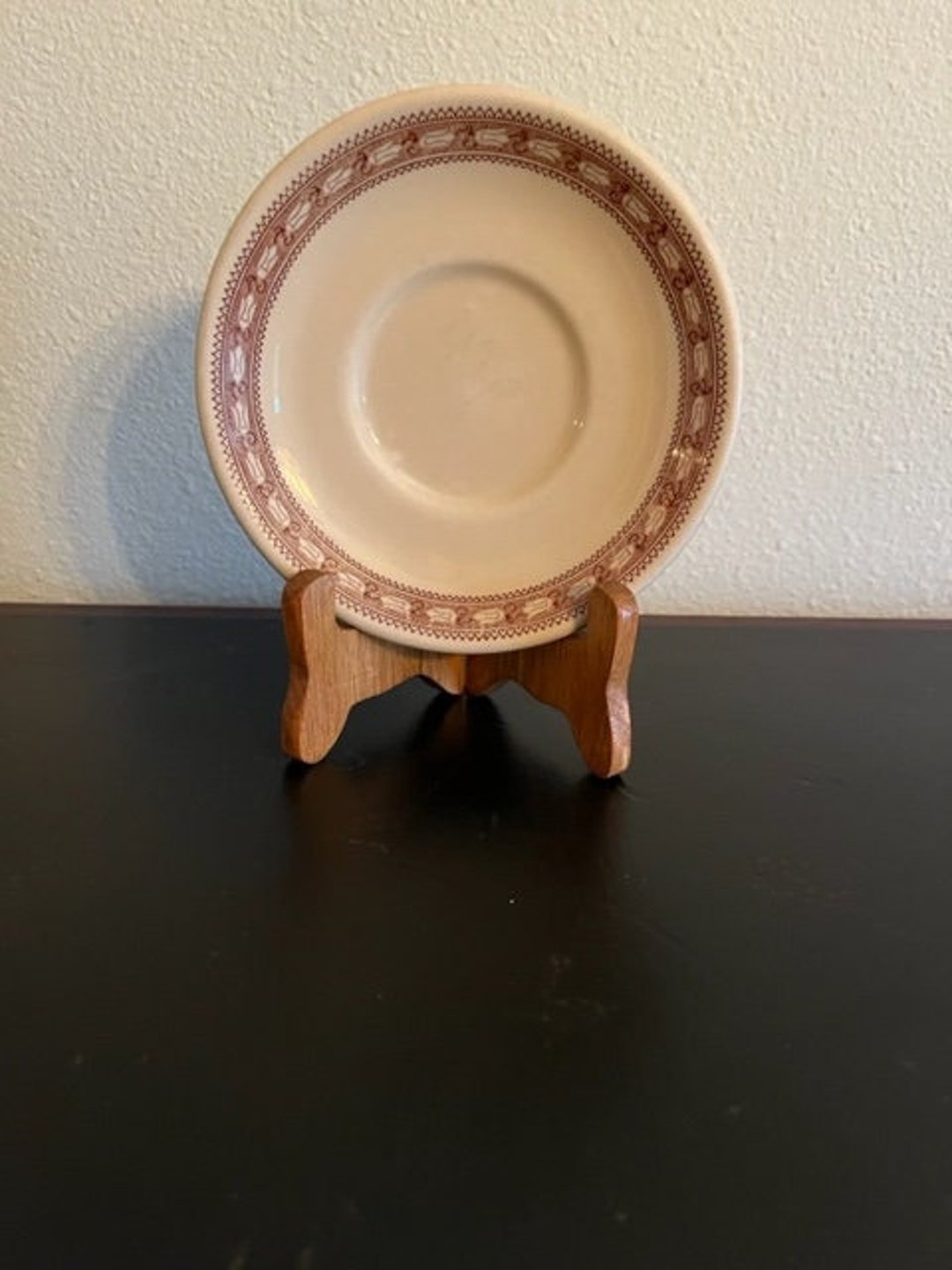 Fantastic Vintage 1950 Tan Brown Mayer China Restaurant Ware Saucer in ...