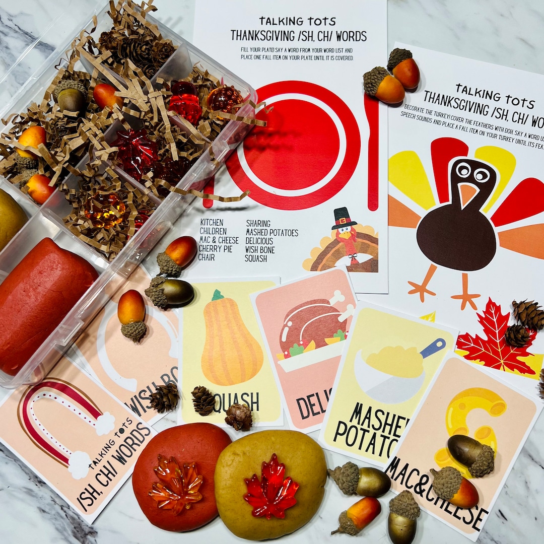 Thanksgiving Speech Box - Etsy