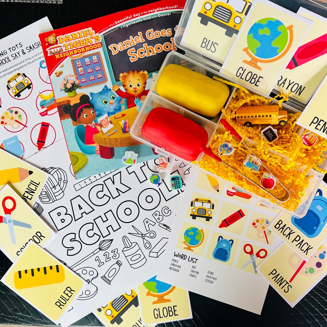 Back to School Speech Box - Etsy