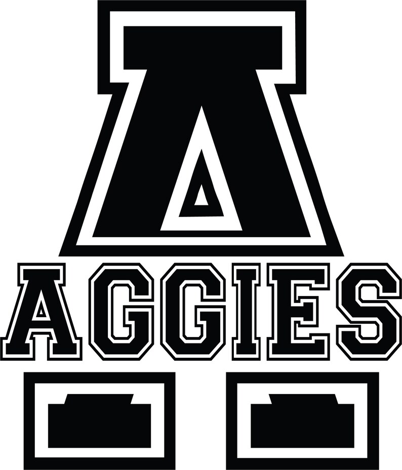 Aggies SvG Aggies Cut File Cheer SvG Baseball SvG Grunge | Etsy