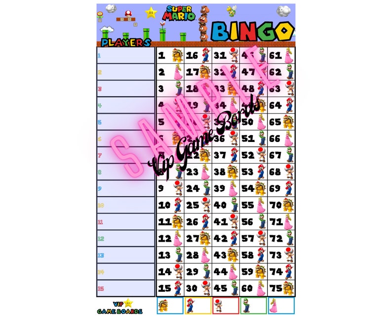 Inspired Mario Bros, Bundle Pack. Included 4 Board Styles (games) See ...