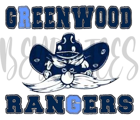 Greenwood Rangers DOWNLOAD ONLY Sublimation PNG - Etsy