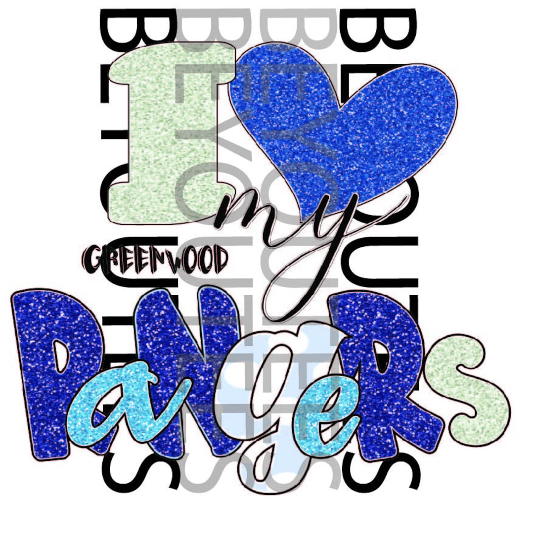 I Love My Greenwood Ranger **PNG*** Download Only - Etsy