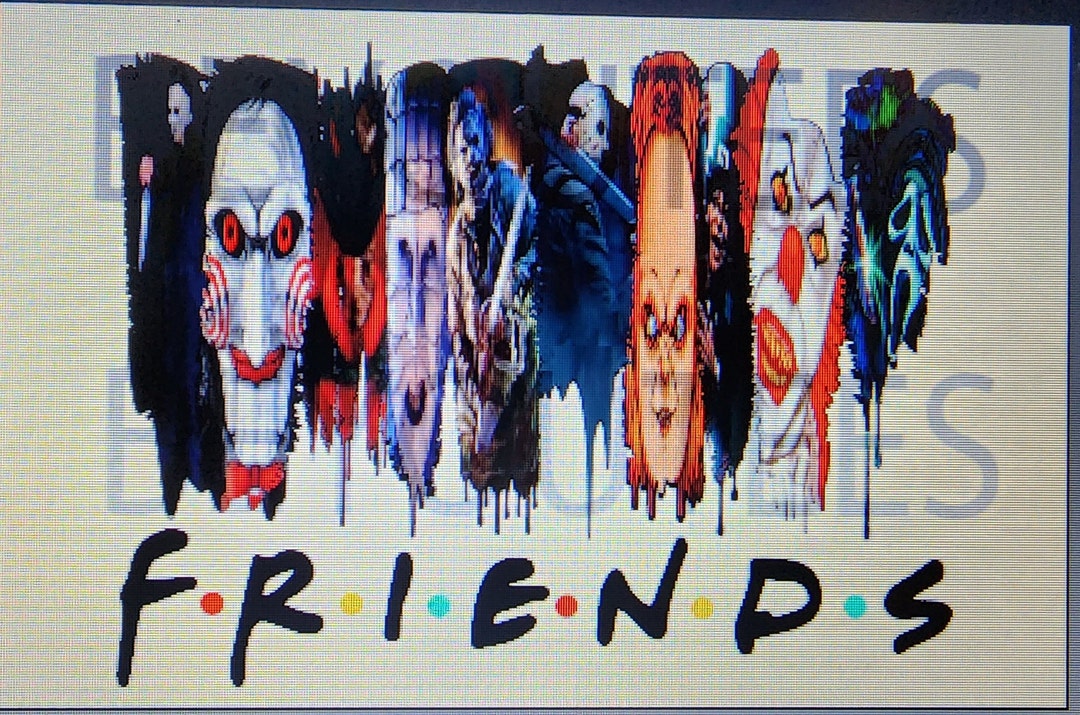 Halloween Horror Friends PNG***DOWNLOAD ONLY*** - Etsy