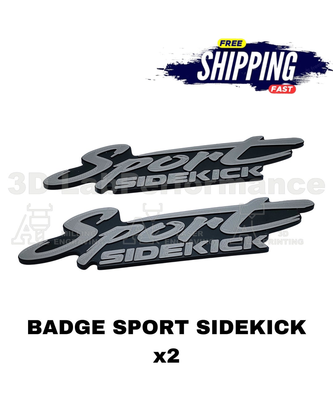 Suzuki Sidekick Logo Madge Emblem 2 - Etsy