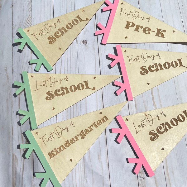 First Day of Pre K - Etsy