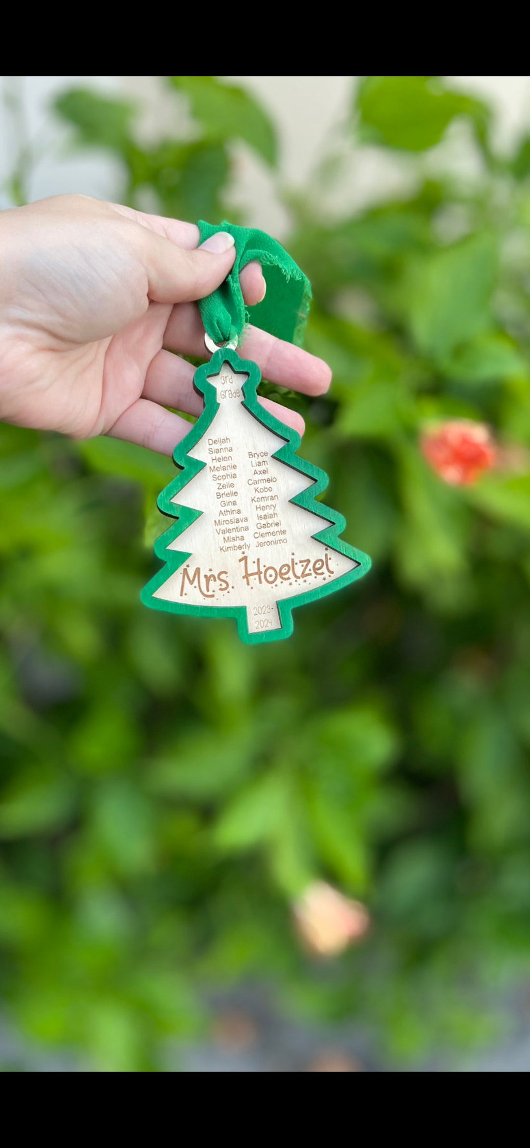 Teacher Ornament, Classroom Ornament, Christmas Tree Ornament ...