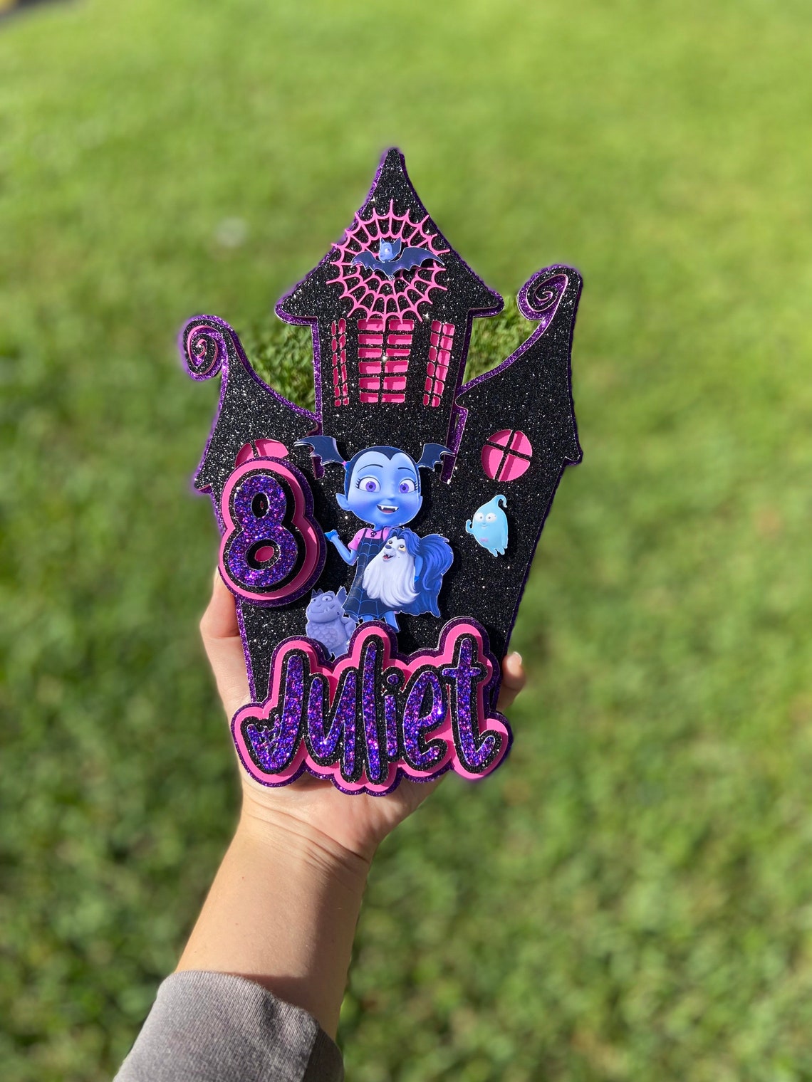 Vampirina 3d Cake Topper| Vampire Girl Party| Vampirina Birthday| Cake ...