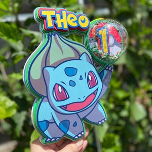 Bulbasaur Cake Topper| Pokémon Cake Topper| Bulbasaur Cake| Bulbasaur ...