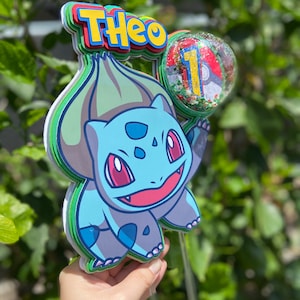 Bulbasaur Cake Topper| Pokémon Cake Topper| Bulbasaur Cake| Bulbasaur ...