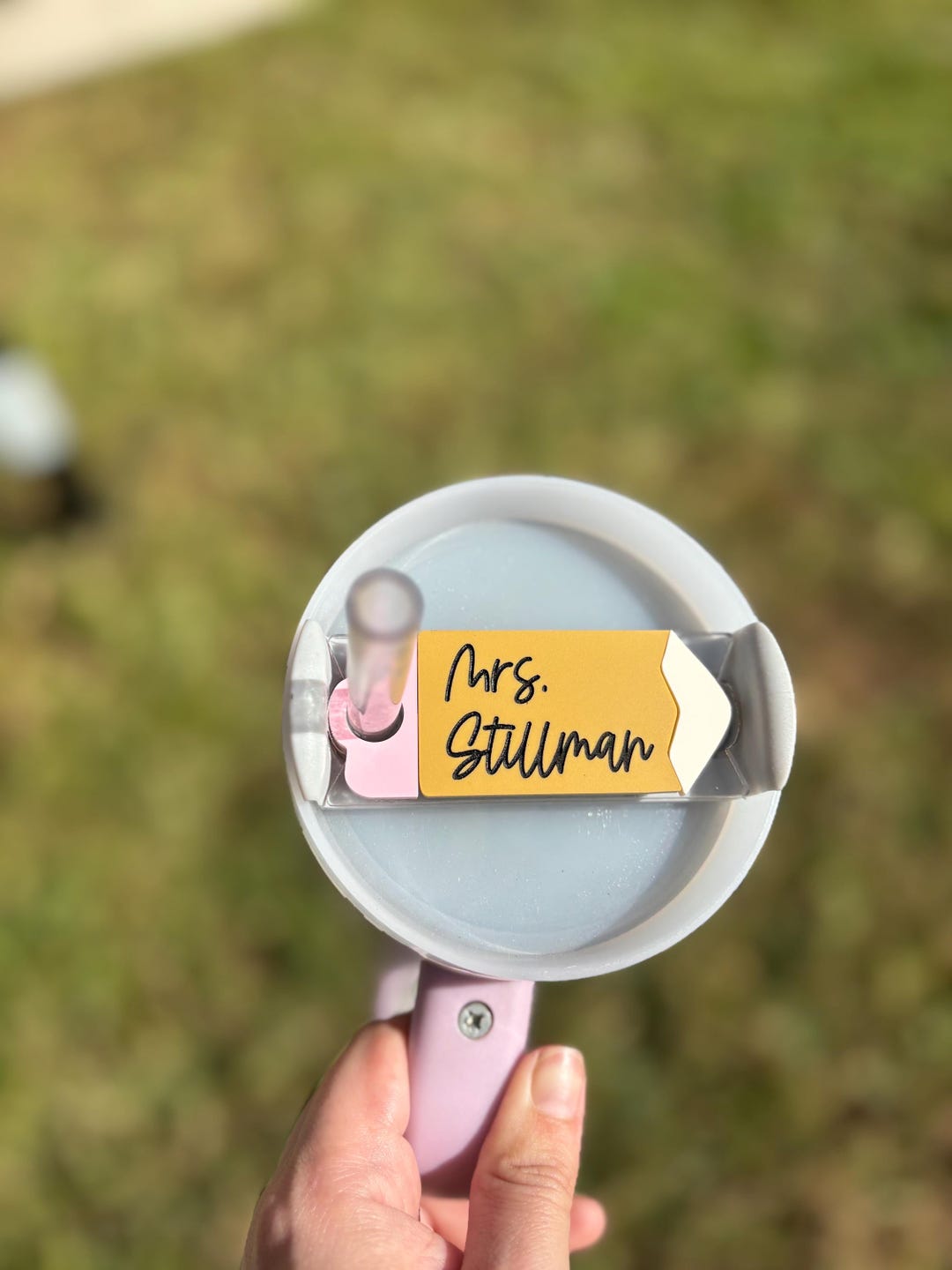 Pencil Stanley Tag, Teacher Stanley Tag, Teacher Stanley Topper ...