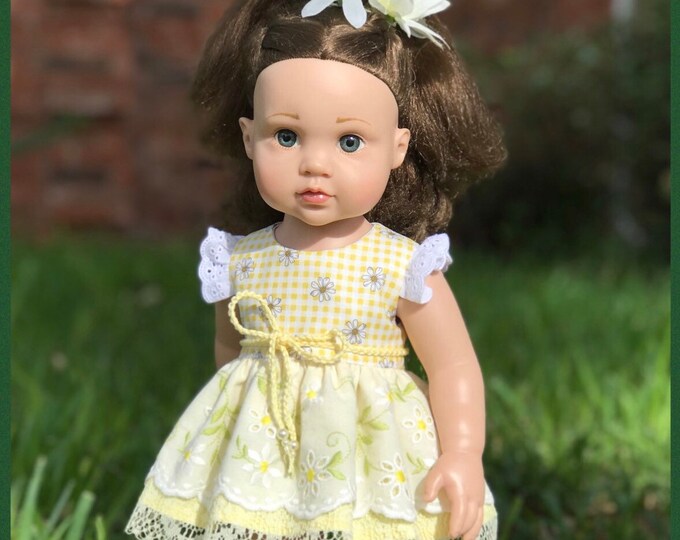 Gotz Hildegard Gunzel 16.5 Doll Clothes Chamomile Dress - Etsy