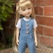Ruby Red Doll Clothes, Denim Jumpsuit for Ruby Red Dolls. - Etsy