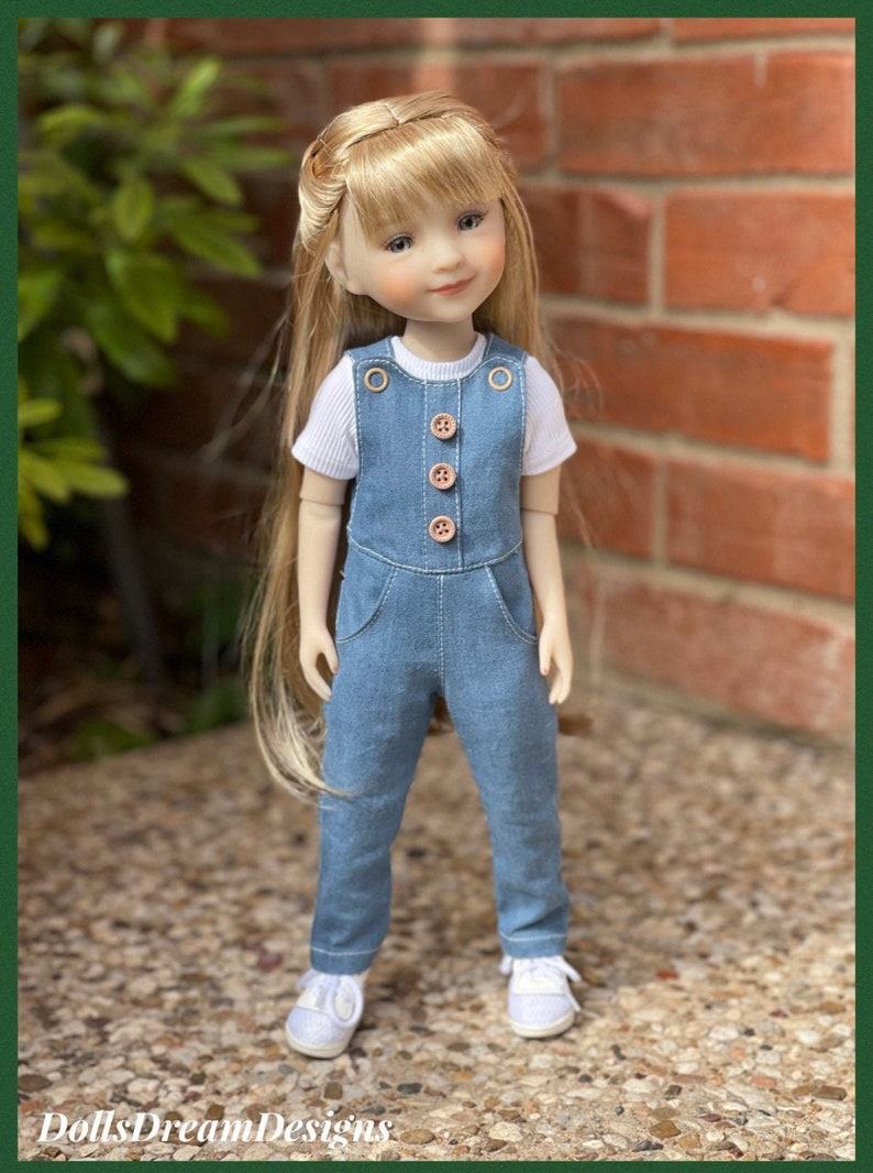 Ruby Red Doll Clothes Denim Jumpsuit for Ruby Red Dolls. - Etsy