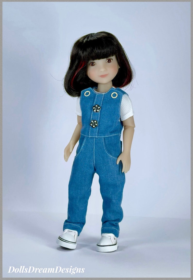 Ruby Red Doll Clothes, Corduroy/denim Jumpsuit for Ruby Red Fashion ...