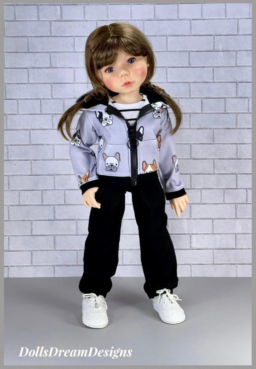 Meadow LL Ardyn/masha Doll Clothes, Jersey Frenchie Outfit for 20 ...