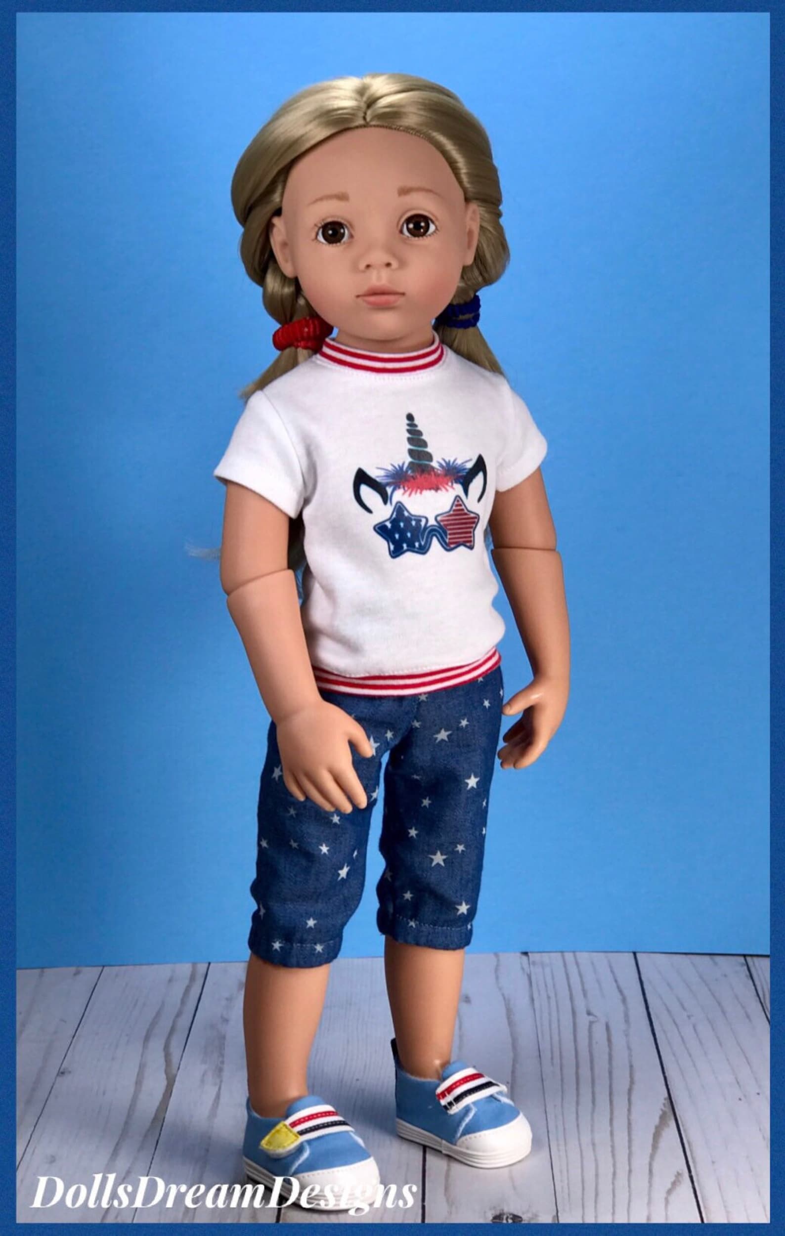 Gotz Doll Clothes, Gotz Hannah/happy Kidz/doll Patriotic Outfit,clothes ...