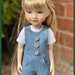 Ruby Red Doll Clothes, Denim Jumpsuit for Ruby Red Dolls. - Etsy