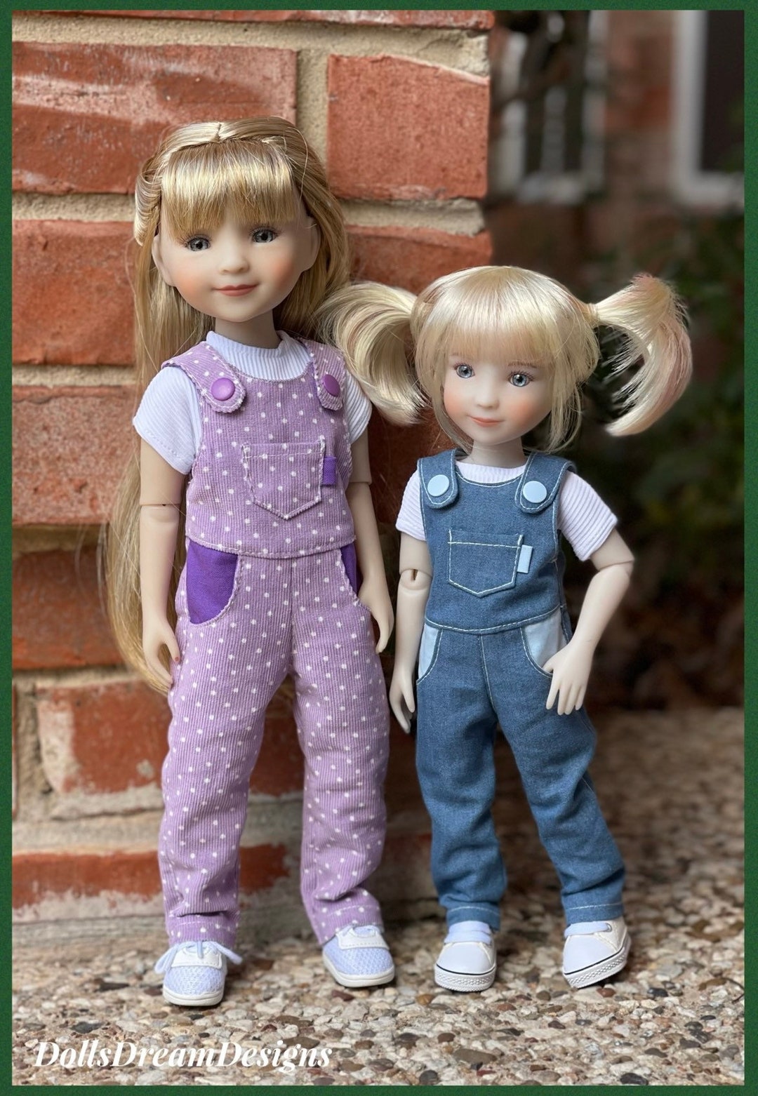 Ruby Red Doll Clothes, Corduroy Jumpsuit for Ruby Red Fashion Friends ...