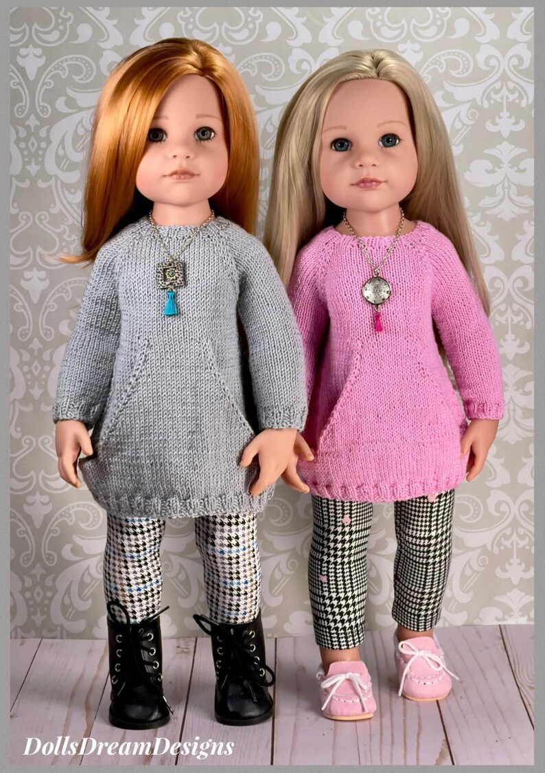 Gotz Doll Clothes Sweater outfit for Gotz Doll 18 19 | Etsy