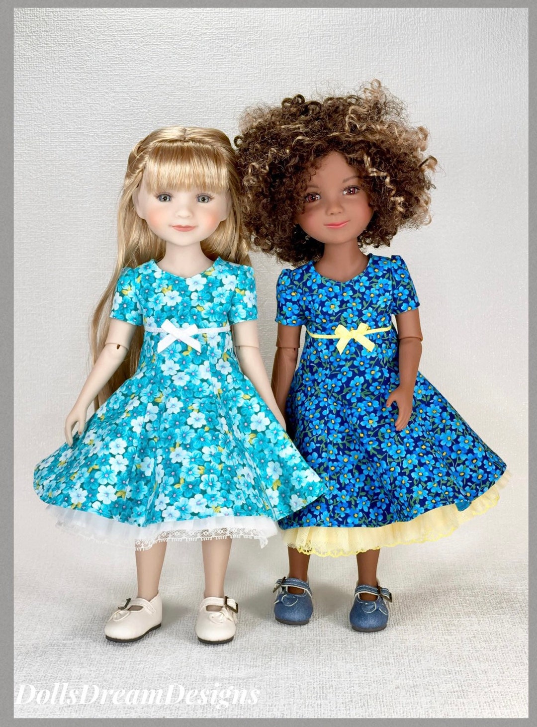 Ruby Red Doll Clothes, Floral Dress for Ruby Red Dolls 14” or Siblies ...