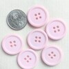 Elfdecor Baby Pink Shiny Satin Covered Mushroom Buttons - Etsy UK