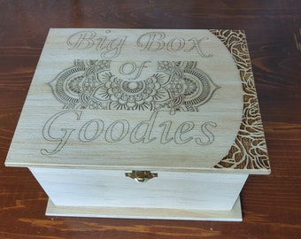 Laser engraved box | Etsy