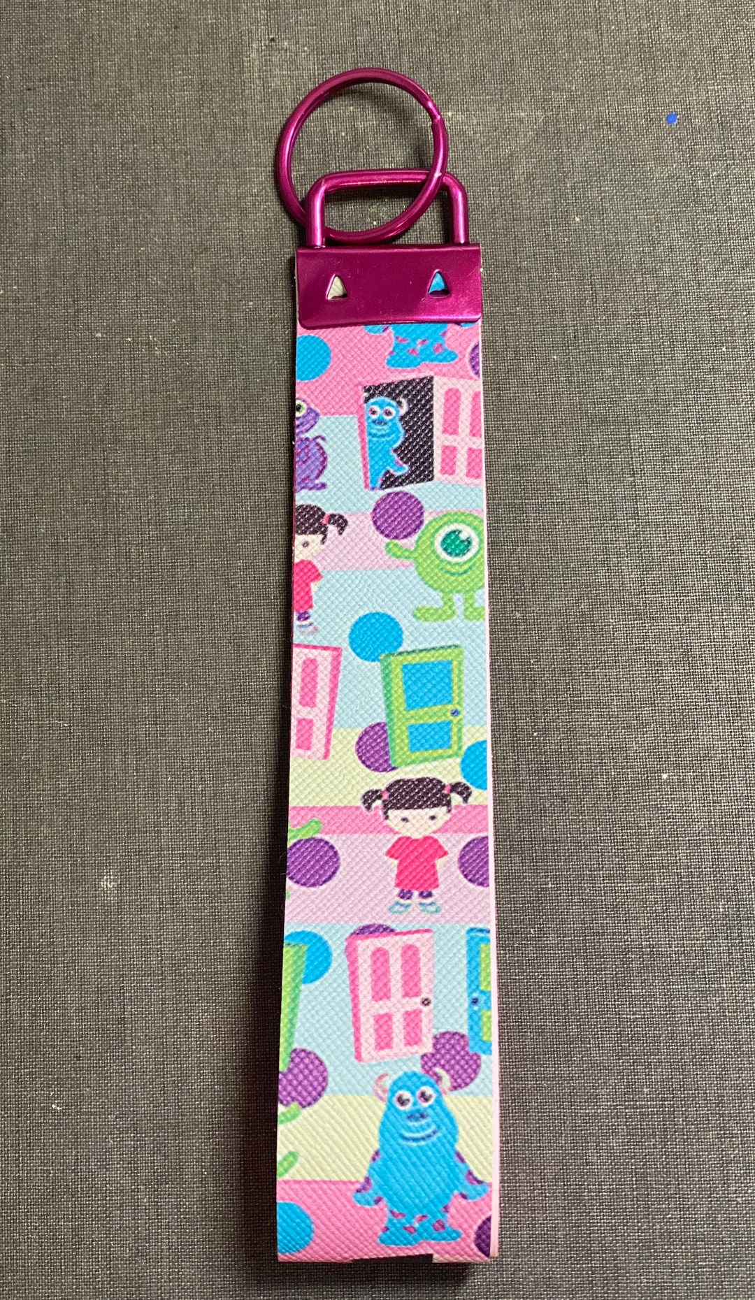 Monsters Inc Sully Boo Disney Mike Inspired Key Fob/key - Etsy