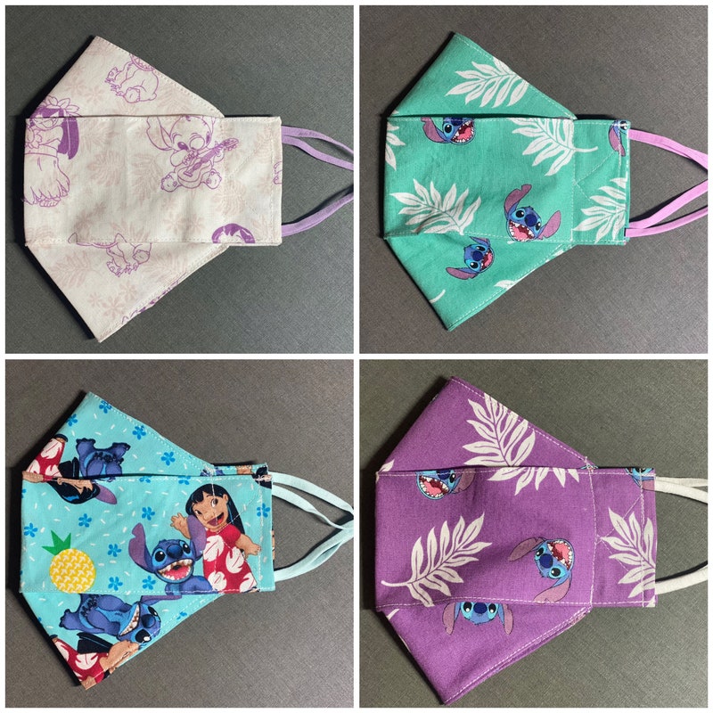 Stitch Face Mask - Etsy