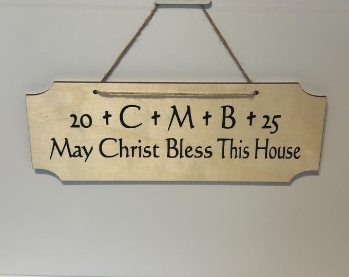 Epiphany Home Blessing Sign Feast of Epiphany Home Blessing Sign ...