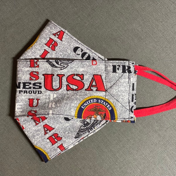 Marine Corps Face Mask - Etsy