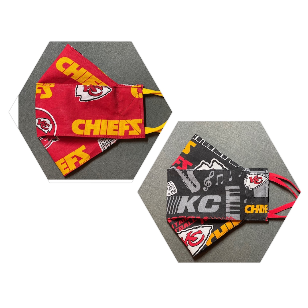 Kansas City Chiefs, Chiefs, Kansas City NFL, Football, 3D Cotton Face ...