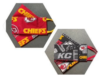 Chiefs Face Mask - Etsy