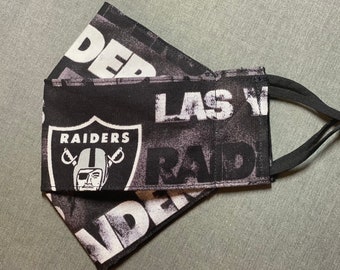 Las Vegas Raiders Face Mask | Etsy