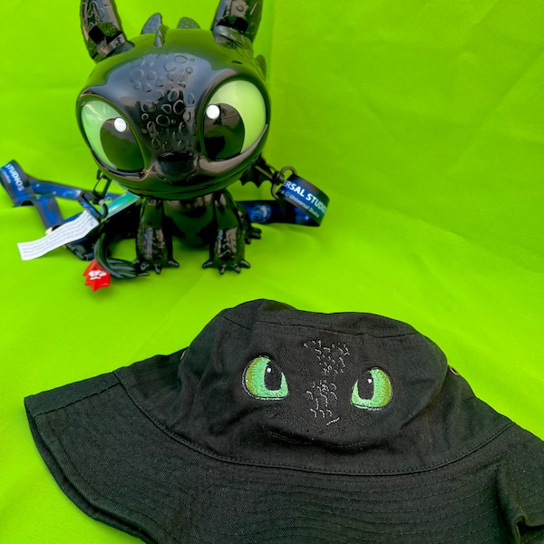 Toothless Bucket Hat - Etsy