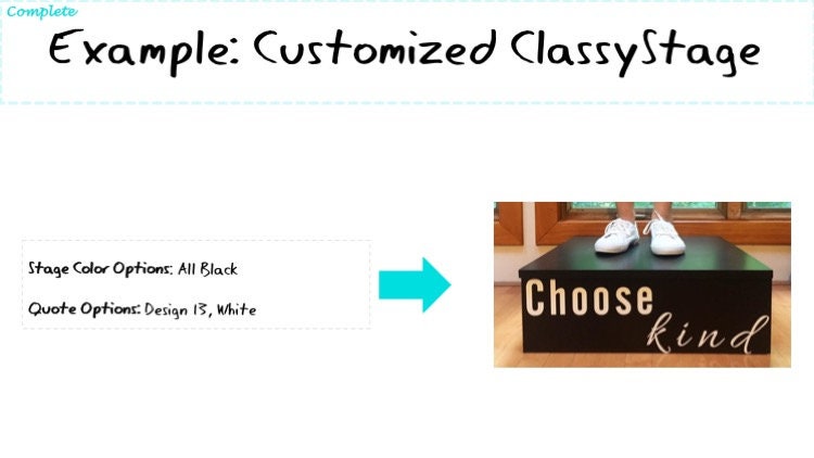 Small Custom Classystage Classroom Stage Classroom Decor - Etsy