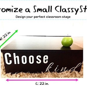 Small Custom Classystage Classroom Stage Classroom Decor | Etsy