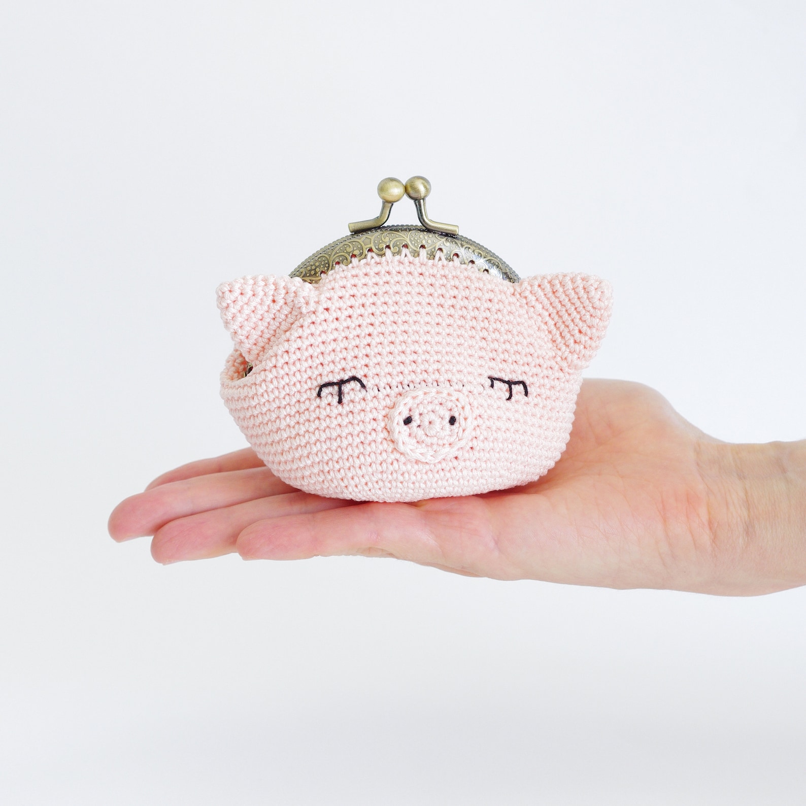 Crochet Purse Pattern Crochet Frame Purse Amigurumi Pig - Etsy