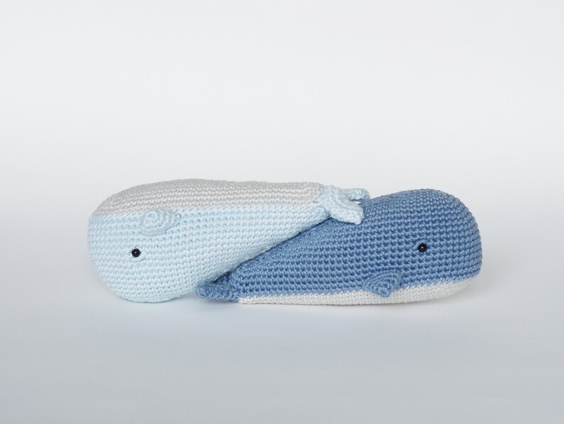 Amigurumi whale Crochet whale pattern Minimalist toy | Etsy