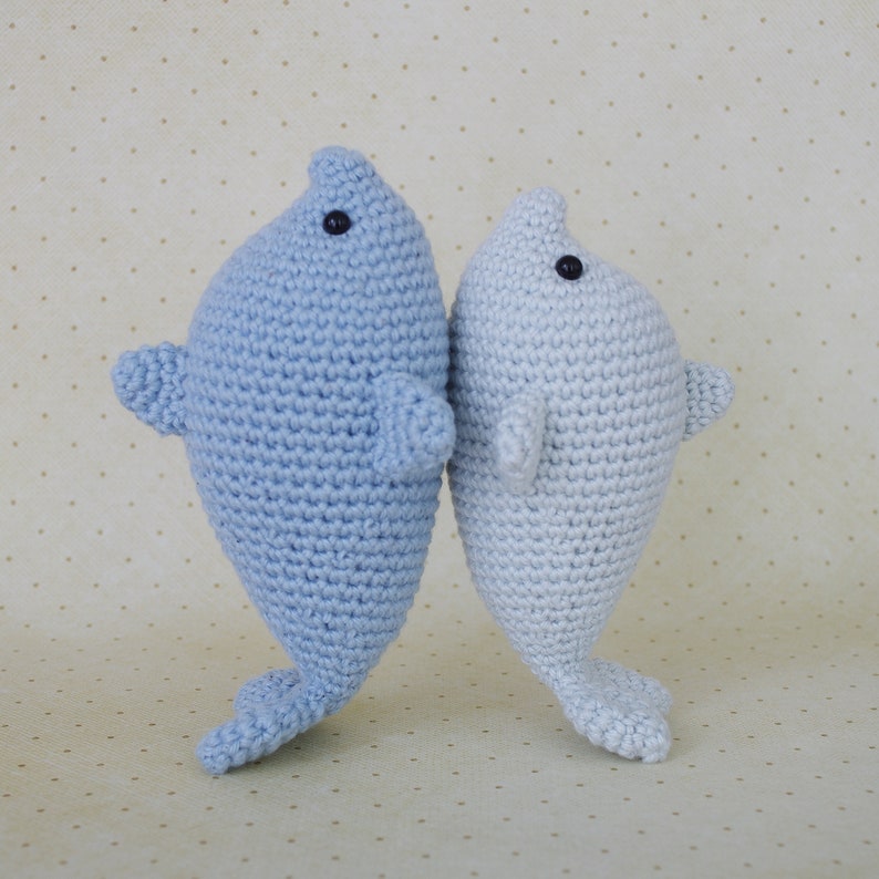 Dolphin Toy Pattern Crochet Toy Pattern Amigurumi Dolphin | Etsy