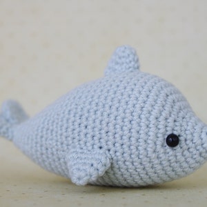 Dolphin Toy Pattern - Crochet Toy Pattern- Amigurumi Dolphin - Cute ...