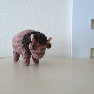Amigurumi Bison Pattern Crochet Buffalo Pattern - Etsy