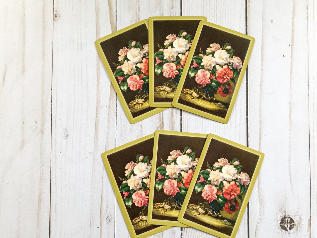 Beautiful Bouquet Playing Cards - Etsy